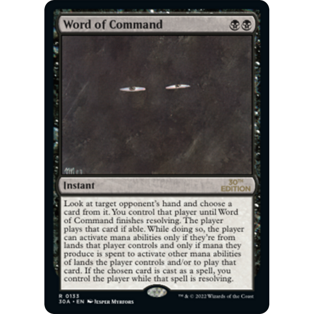 Word of Command (Modern Frame) - 30th Anniversary Edition