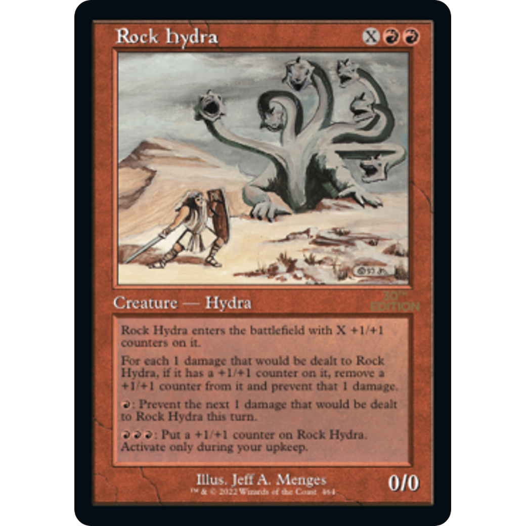 Rock Hydra (Retro Frame) - 30th Anniversary Edition