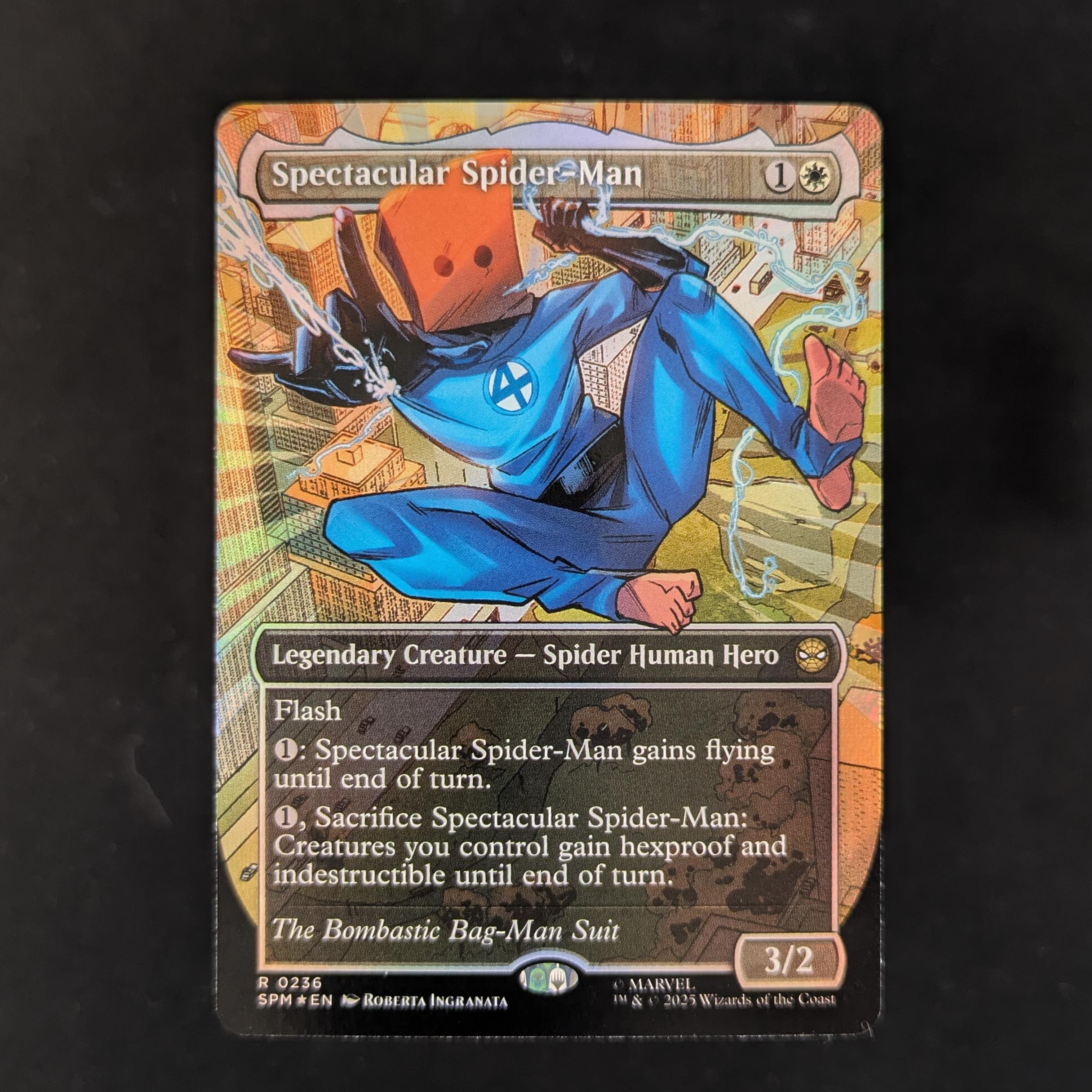 [FOIL] Spectacular Spider-Man (Trash Bag) - Magic: The Gathering | Mar