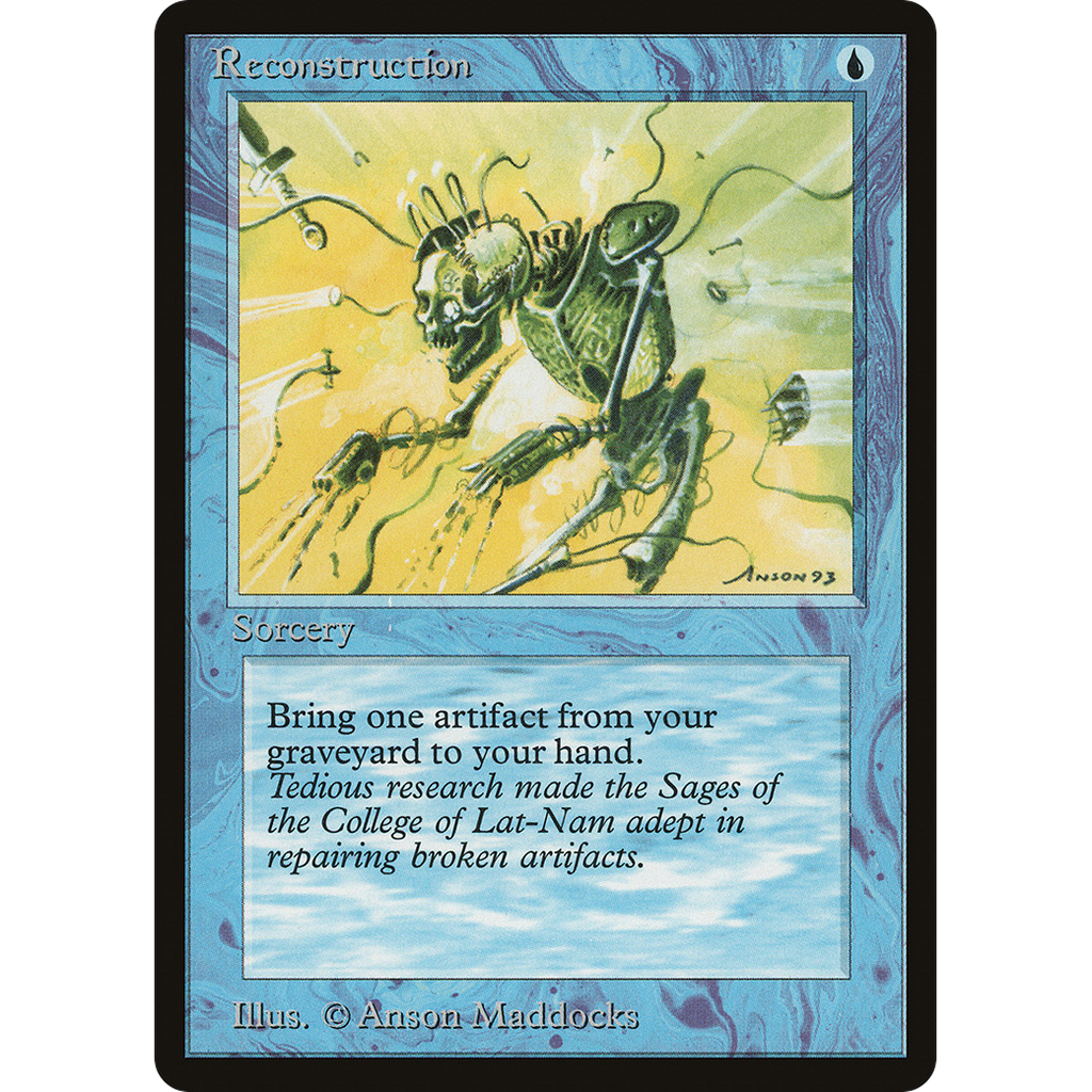 Reconstruction - Antiquities