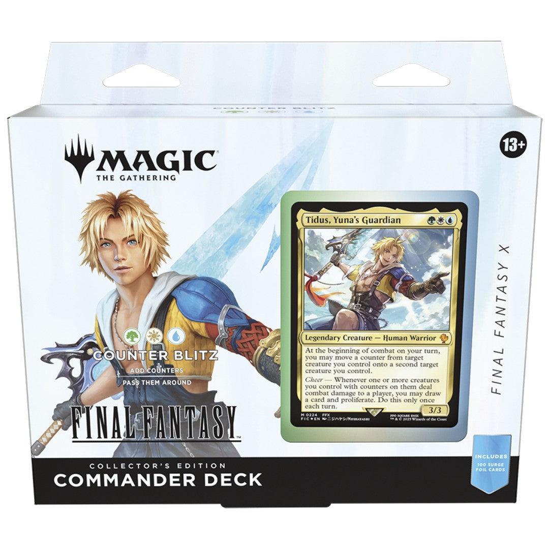 Final Fantasy Commander Deck Counter Blitz Collectors Edition