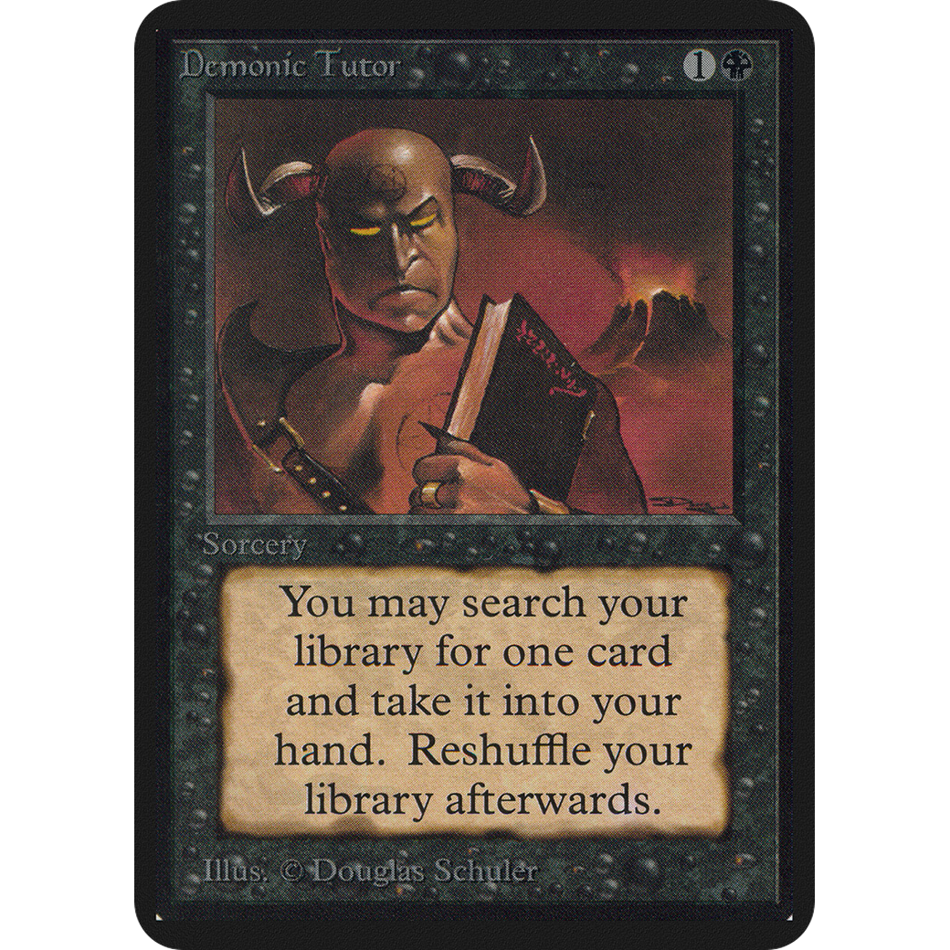 Demonic Tutor - Alpha