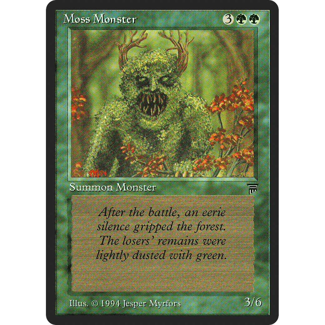 Moss Monster - Legends